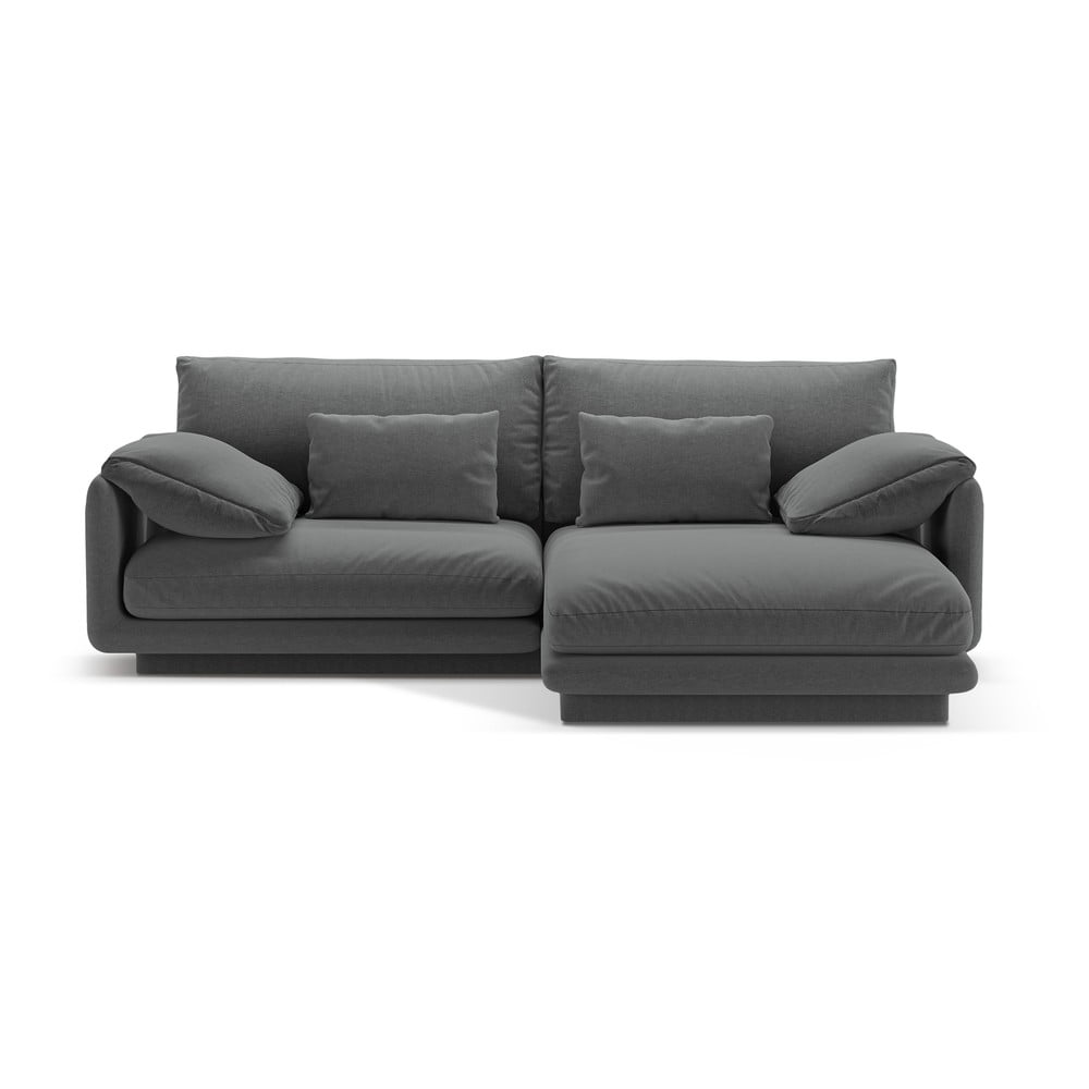 Sötétszürke sarokkanapé (jobb oldali) Torino – Micadoni Home ...